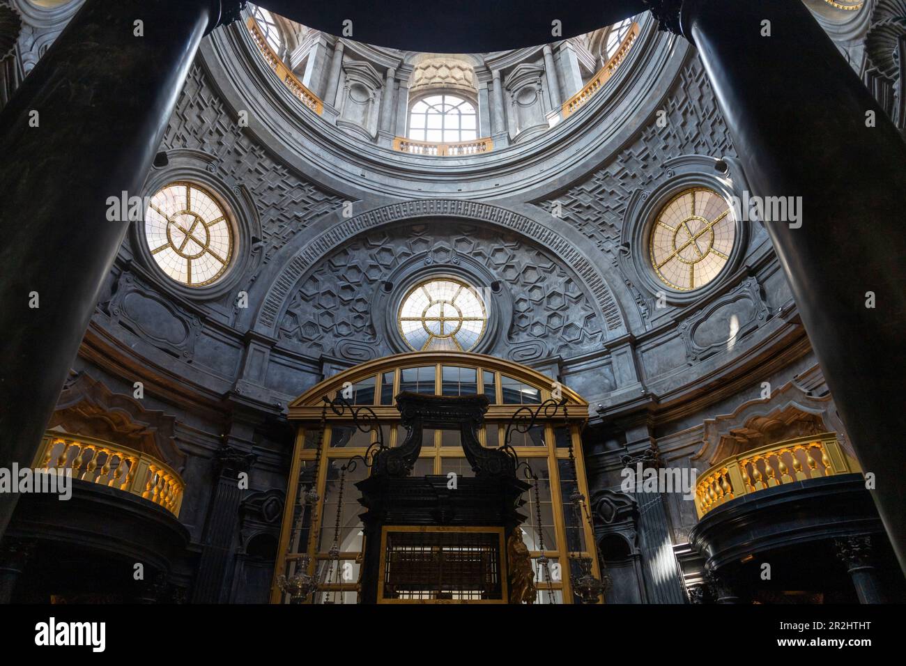 Chapel of the Holy Shroud, Royal Palace,Turin,Piedmont,Italy Stock ...