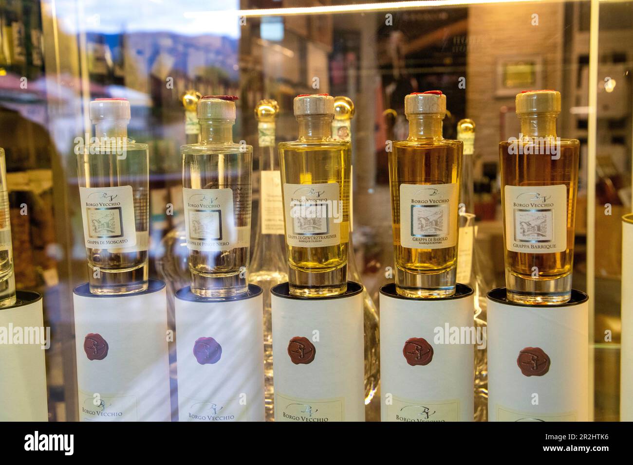 Grappa bottles hi-res stock photography and images - Alamy