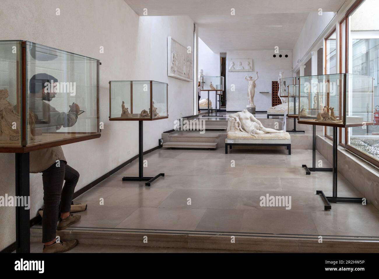 The gypsoteca of the Canova museum house, Possagno, Treviso district ...