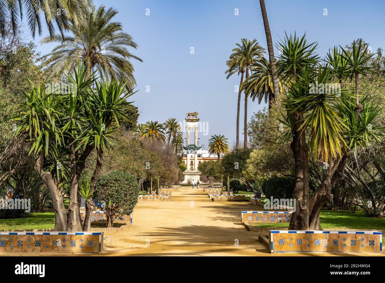 Jardines de murillo park hi-res stock photography and images - Alamy
