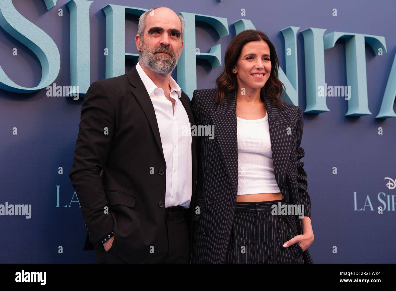 Madrid, Spain. 19th May, 2023. Luis Tosar, and Luisa Mayol attend the 'La Sirenita' premiere at ...