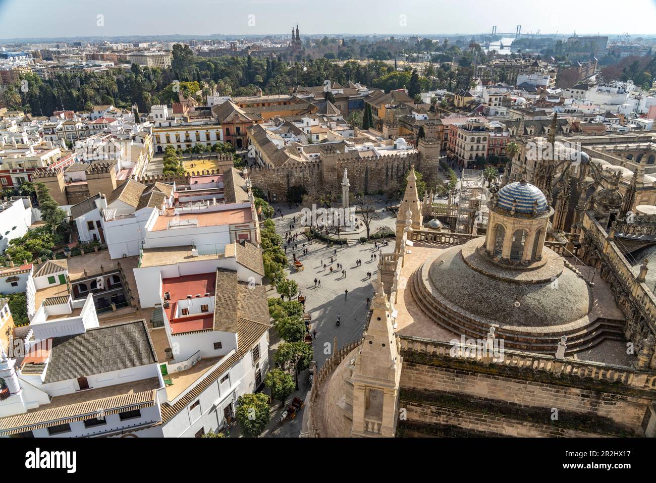 Aerial photograph of seville hi-res stock photography and images - Alamy