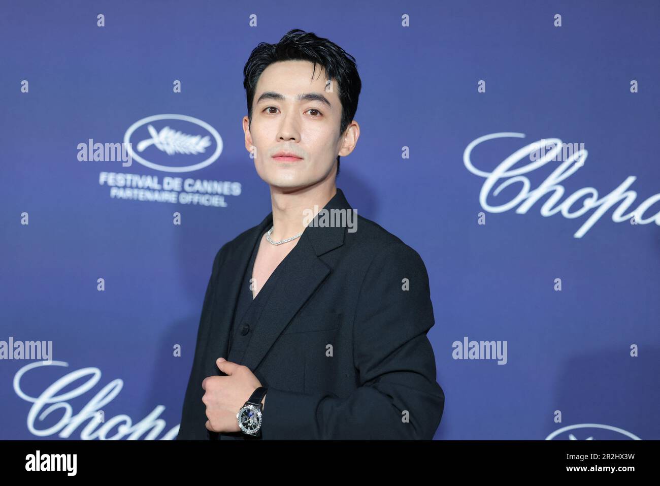 Cannes, France. 19th May, 2023. Anthony Chen attending the Chopard ...