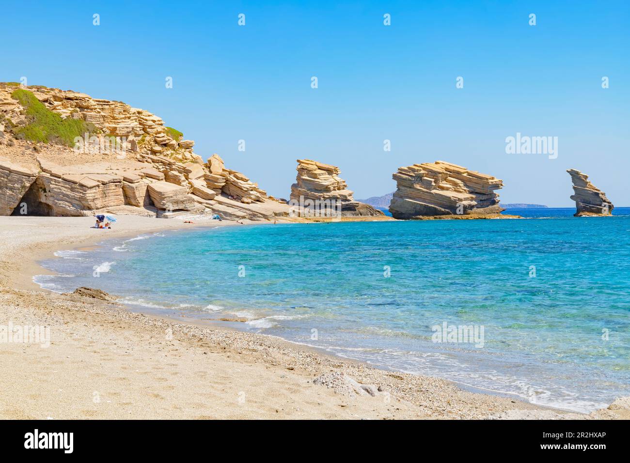 "The Three stones" standing at Triopetra beach, Triopetra, Southern ...
