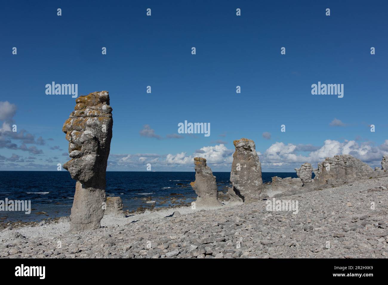 Pebble beach of gotland hi-res stock photography and images - Alamy