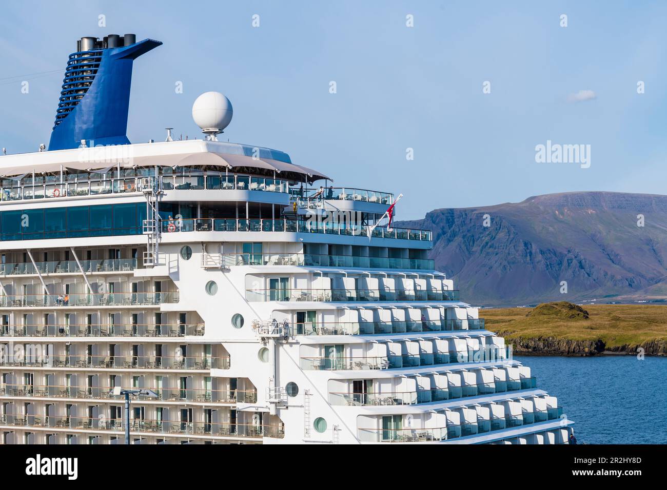 Cruise Ship, Harbour, Reykjavík, Iceland Stock Photo - Alamy