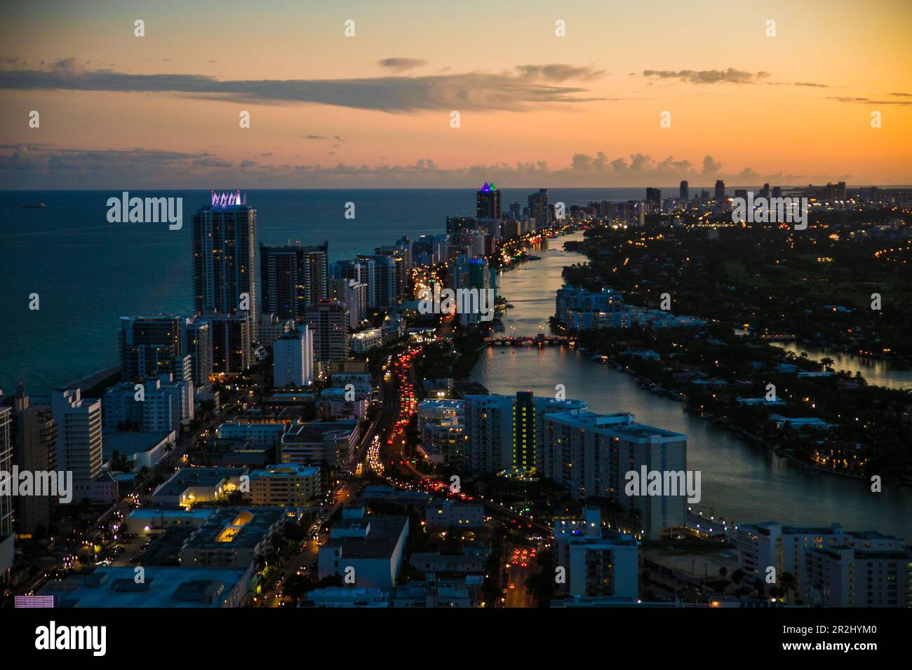 Aerial shot seashore buildings hi-res stock photography and images - Alamy