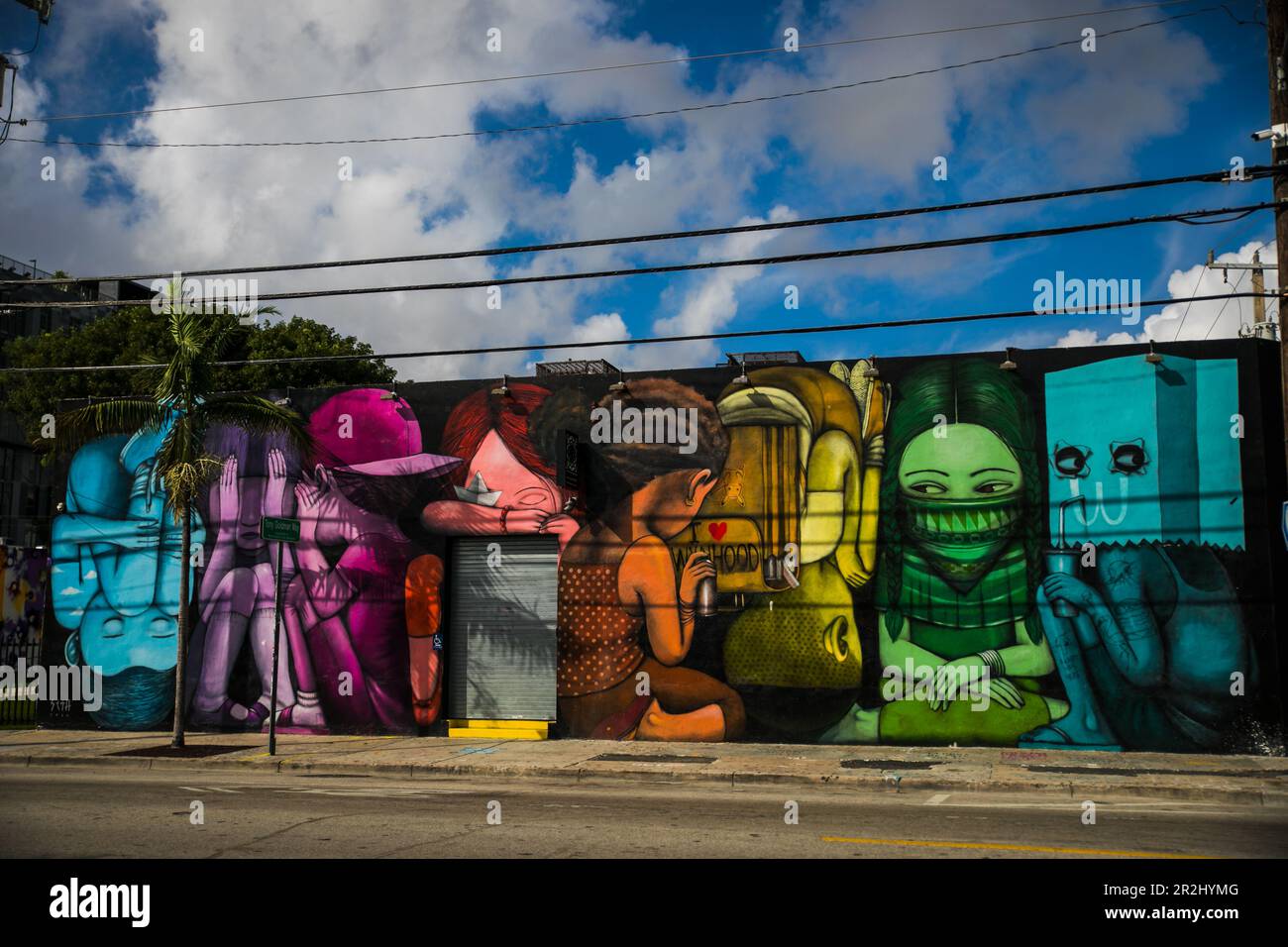 Miami florida wynwood urban graffiti hi-res stock photography and ...