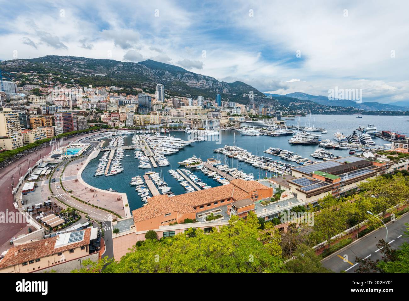 View of the Principality of Monaco Stock Photo - Alamy