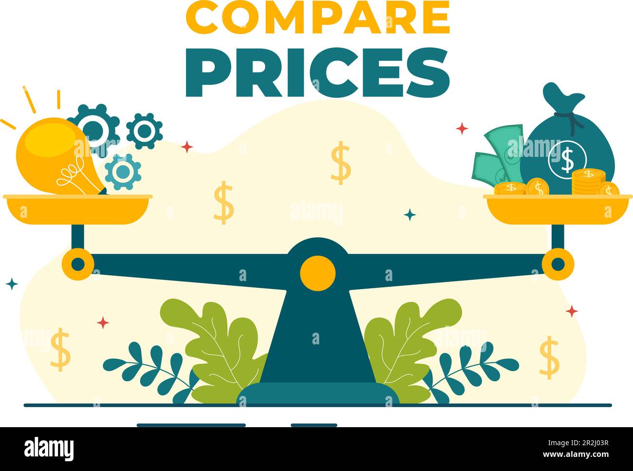 How to measure prices Stock Vector Images - Alamy