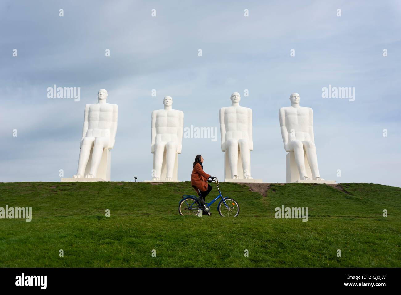 Mennesket ved Havet, The Man by the Sea, nine meter high sculptural ...