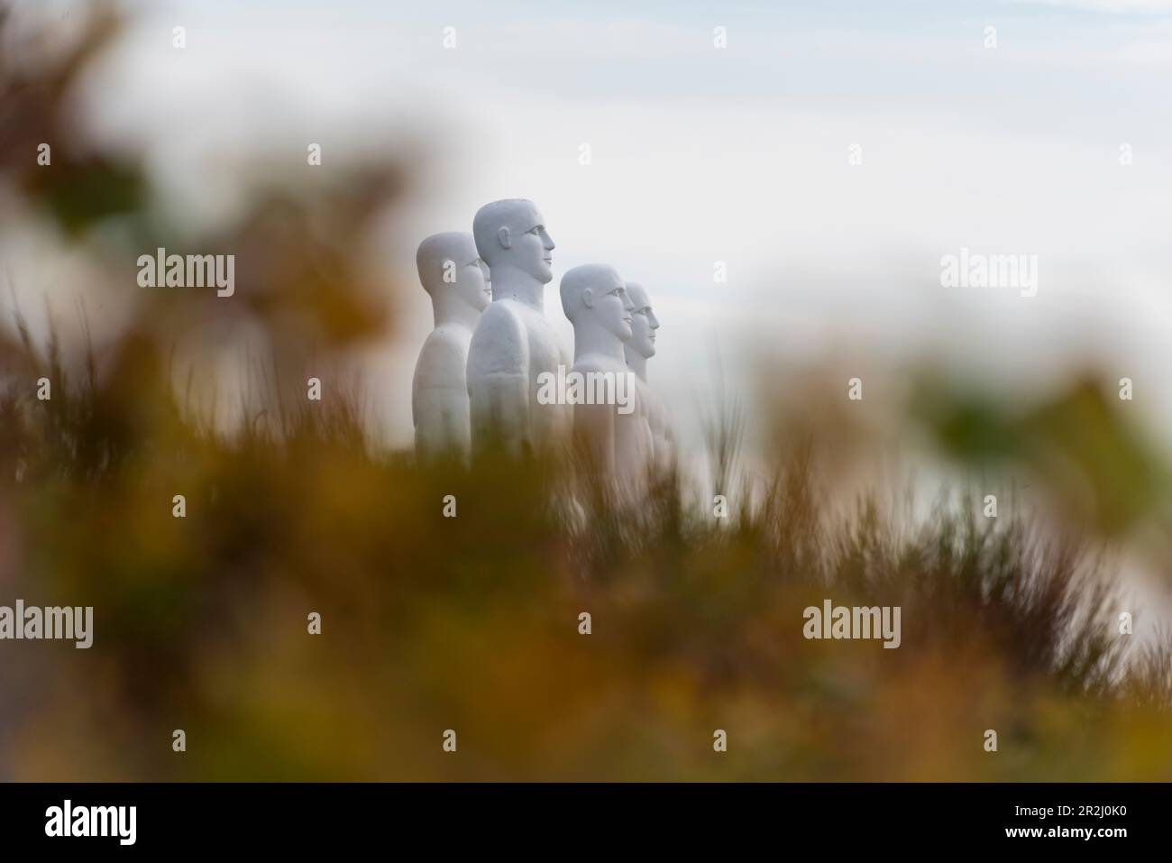 Mennesket ved Havet, The Man by the Sea, nine meter high sculptural ...