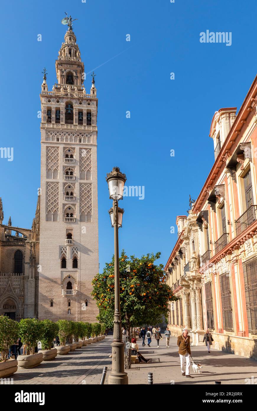 Seville Cathedral Exterior, UNESCO World Heritage Site, Seville ...
