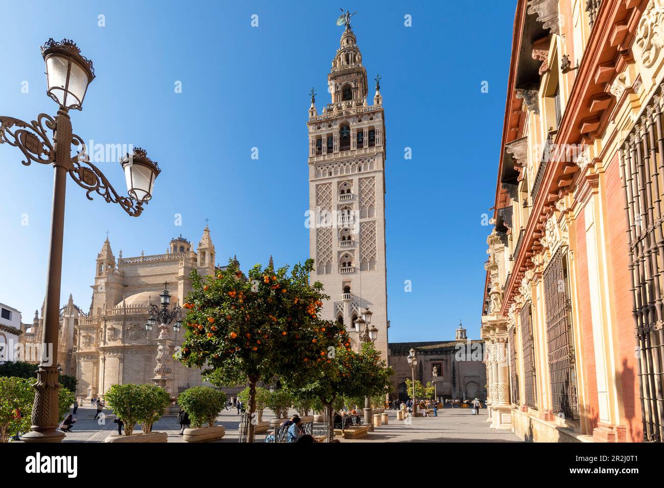 Seville Cathedral Exterior, UNESCO World Heritage Site, Seville ...