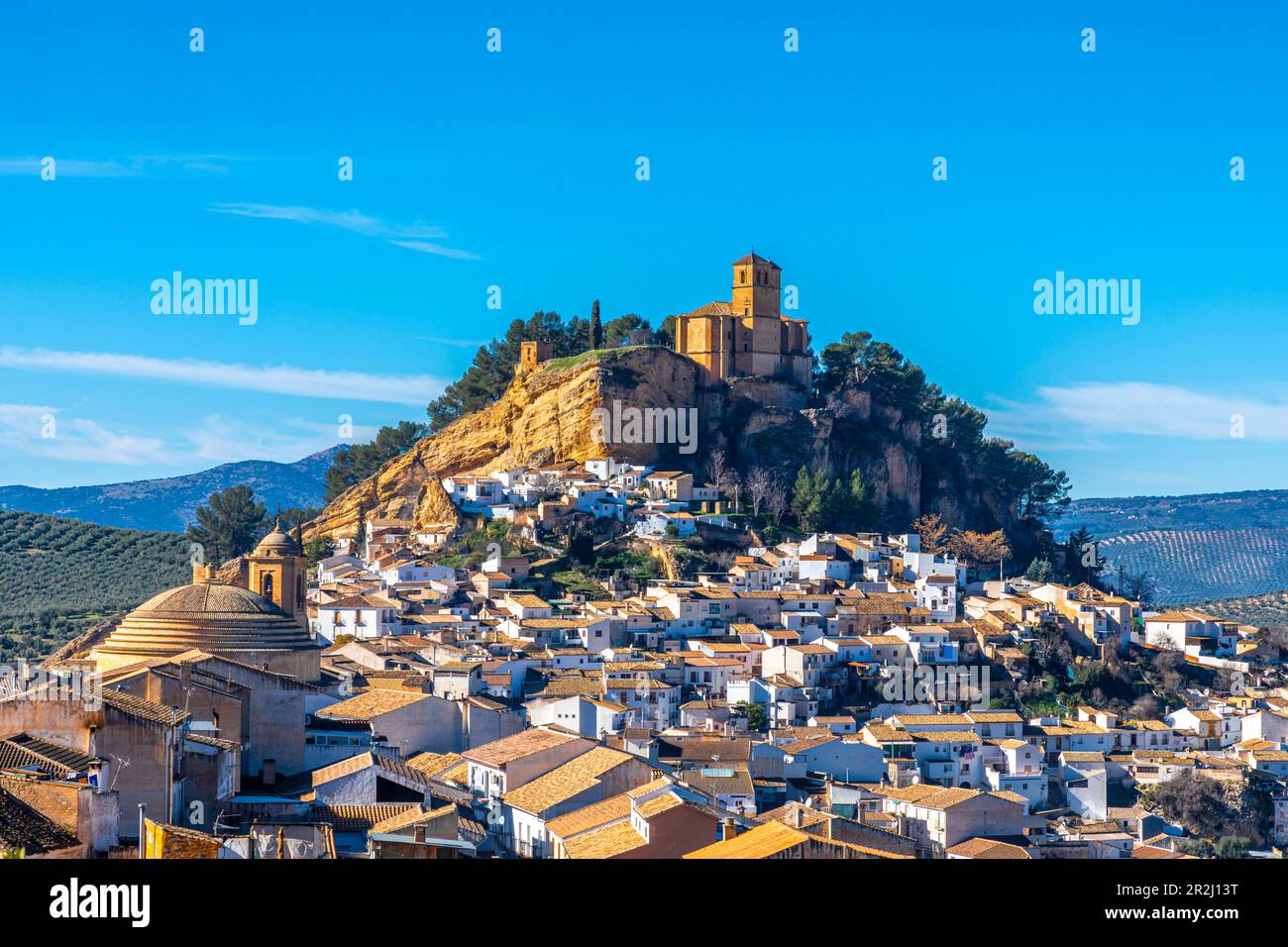 The Spanish Village of Montefrio, Andalusia, Spain, Europe Stock Photo ...