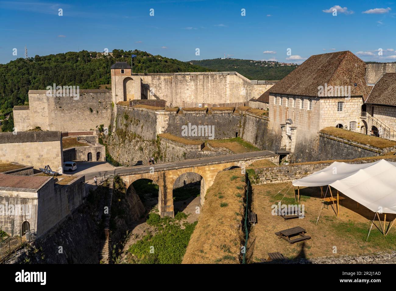 UNESCO World Heritage Citadel of Besancon, Bourgogne-Franche-Comté ...