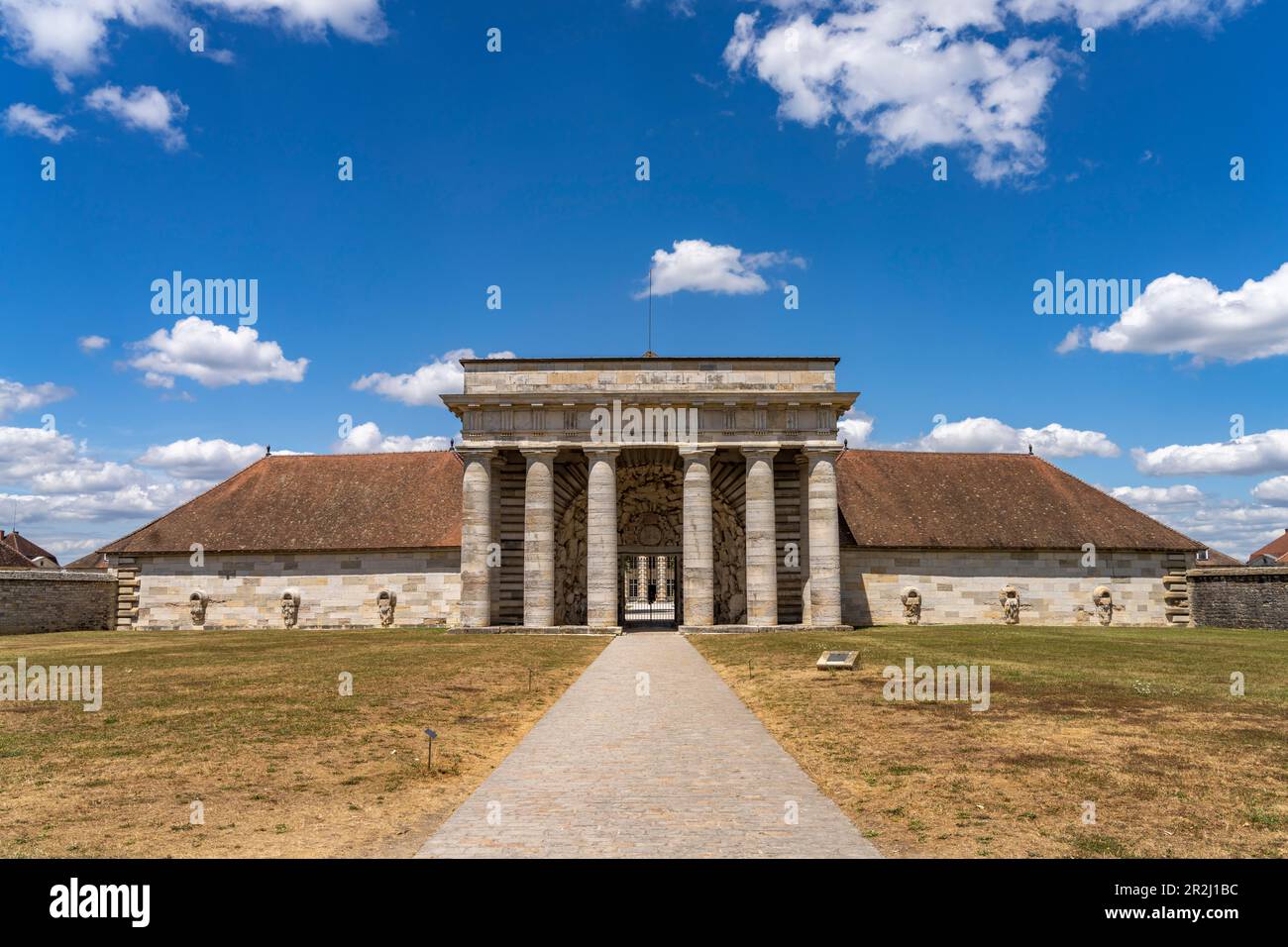 Portal building to the salt works, UNESCO World Heritage Royal Salt ...