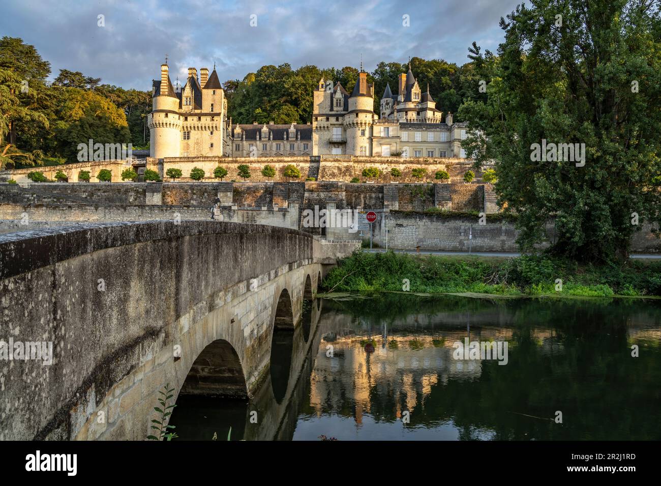 The Castle of Ussé in the Loire Valley, Rigny-Ussé, France Stock Photo ...