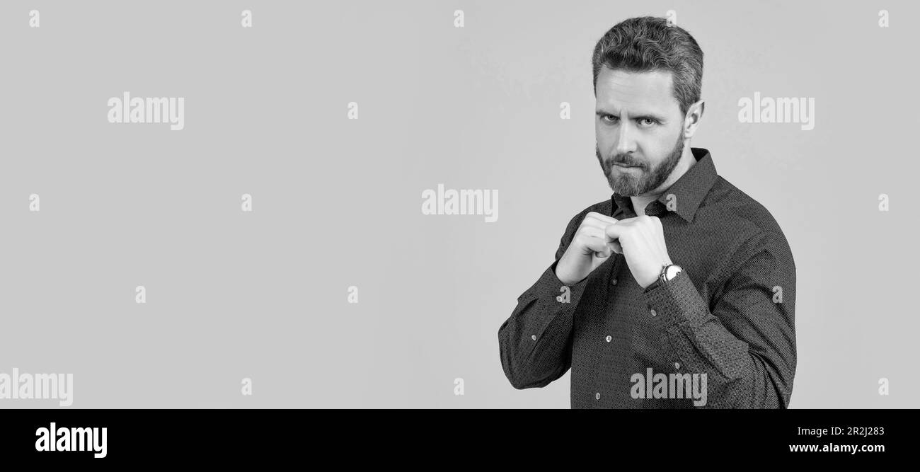 Using force in self-defense. Standing in defensive position. Fighting ...