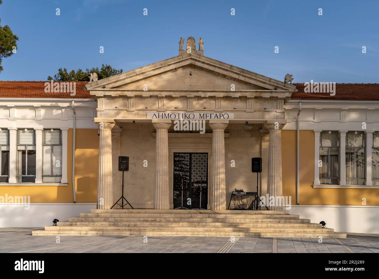 The Town Hall in Paphos, Cyprus, Europe Stock Photo - Alamy