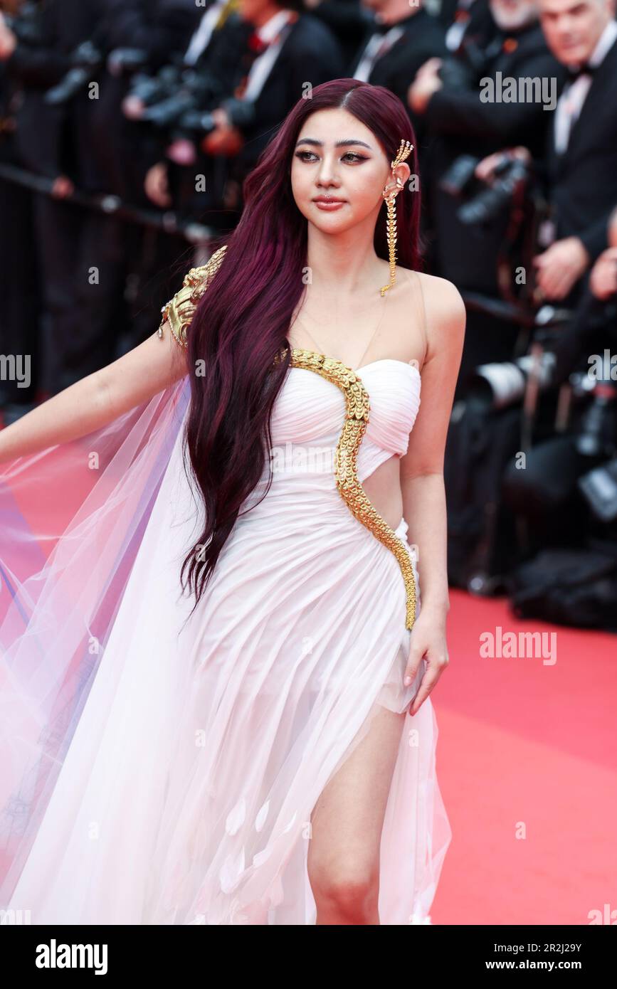 Cannes, France. 19th May, 2023. CANNES - MAY 19: Yubin Shin arrives to ...