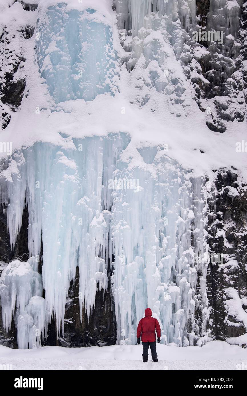 Icicles On A Person Sleeping In Bed