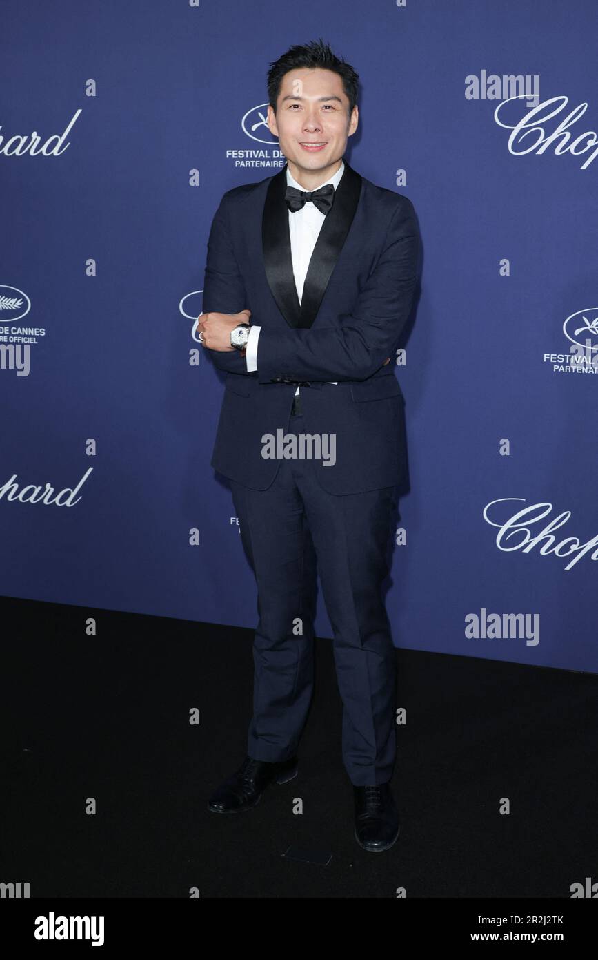 Cannes, France. 19th May, 2023. Anthony Chen attending the Chopard ...