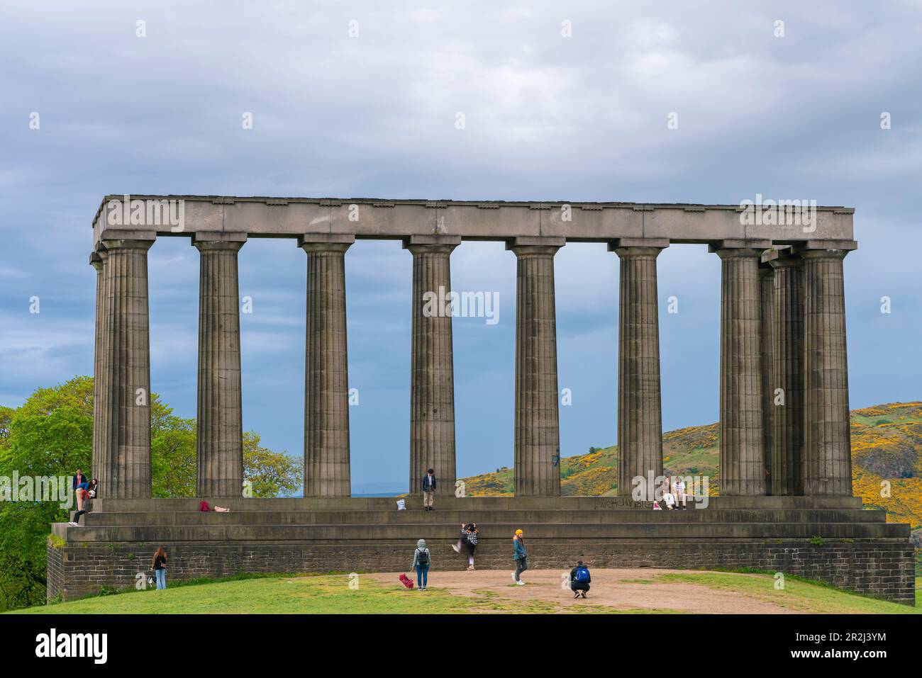 National Monument of Scotland, Calton Hill, UNESCO World Heritage Site ...