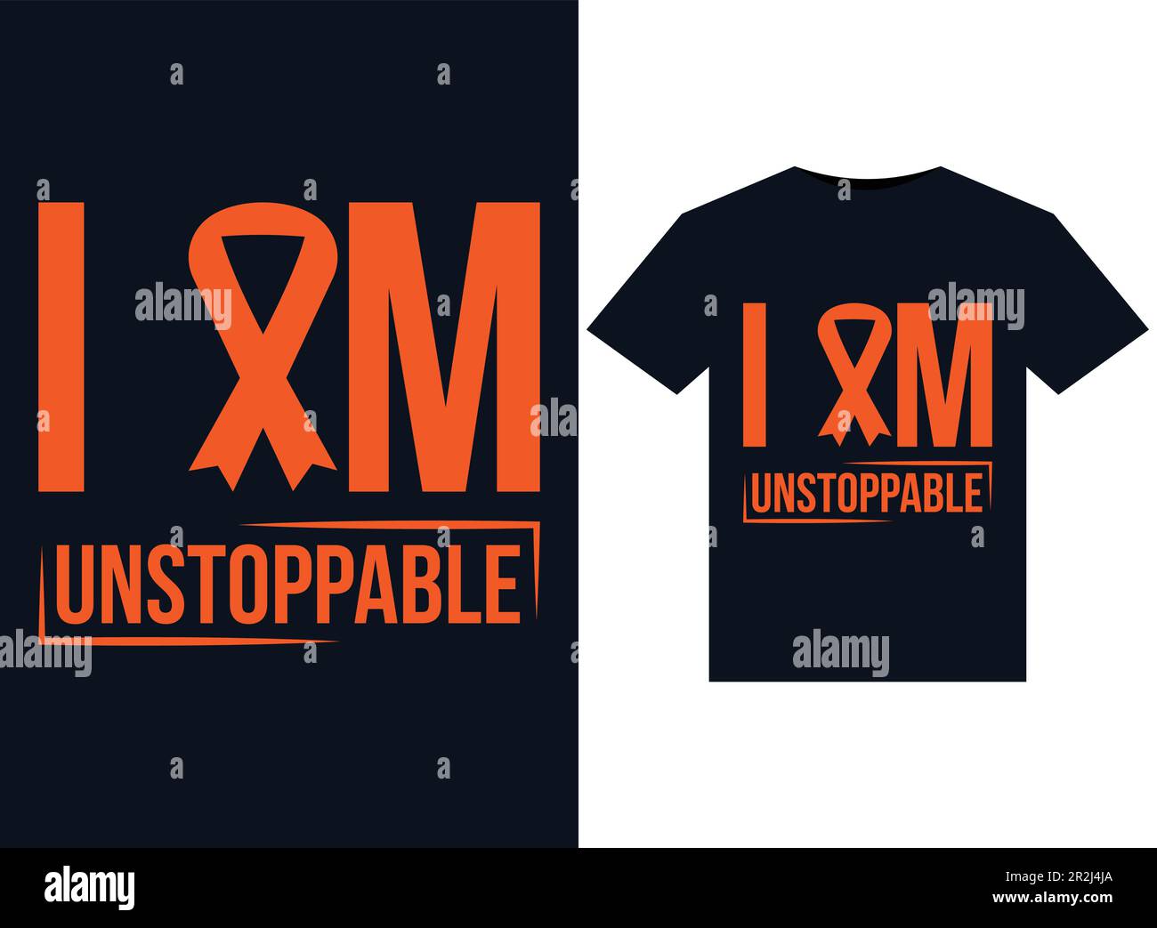 I am unstoppable illustrations for print ready t shirts design hi-res ...