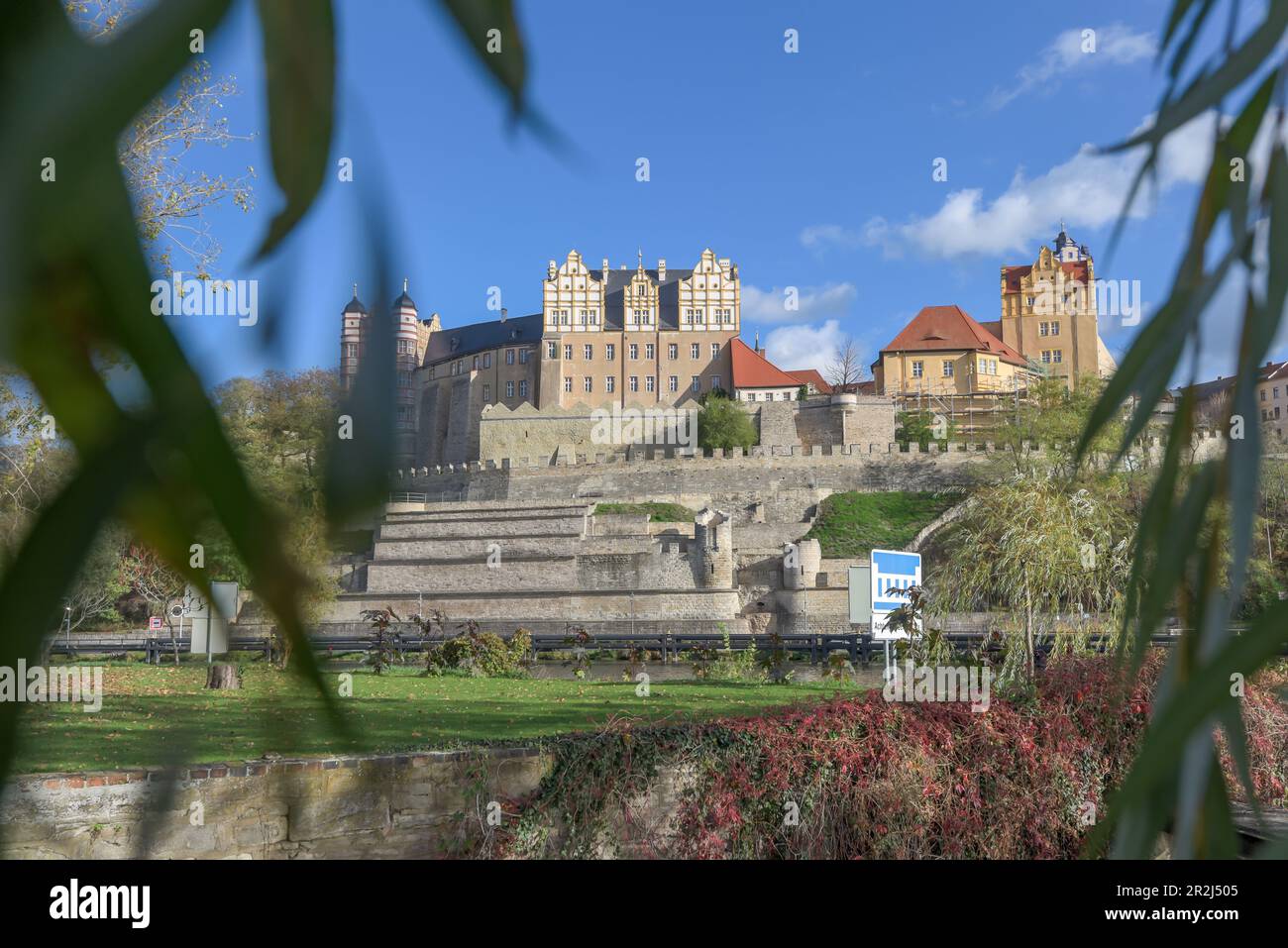 Schloss Bernburg, Renaissance Castle, Bernburg, Saxony-Anhalt, Germany ...