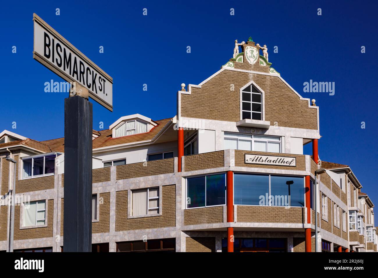 German street names namibia hi-res stock photography and images - Alamy