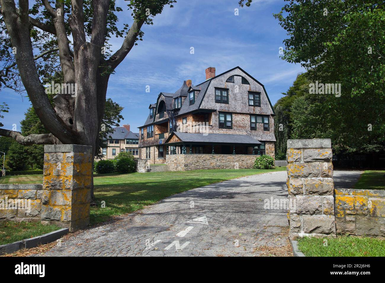 Newport Mansions, Rhode Island, USA Stock Photo - Alamy