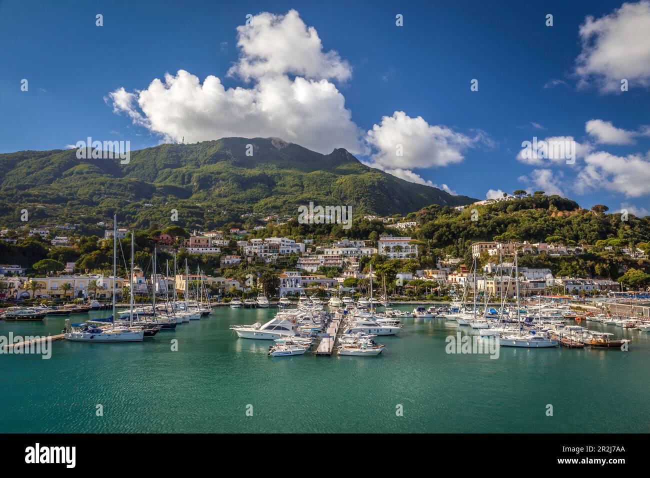 Port of Casamicciola Terme, Ischia Island, Gulf of Naples, Campania ...