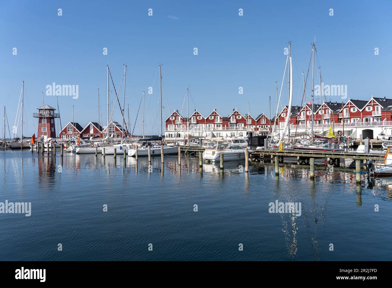 Bagenkop Harbour, Langeland Island, Denmark, Europe Stock Photo - Alamy