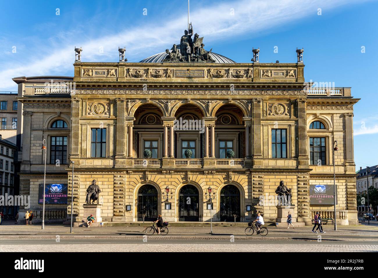 Det Kongelige Teater Royal Danish Theater at Nytorv Square, Copenhagen ...