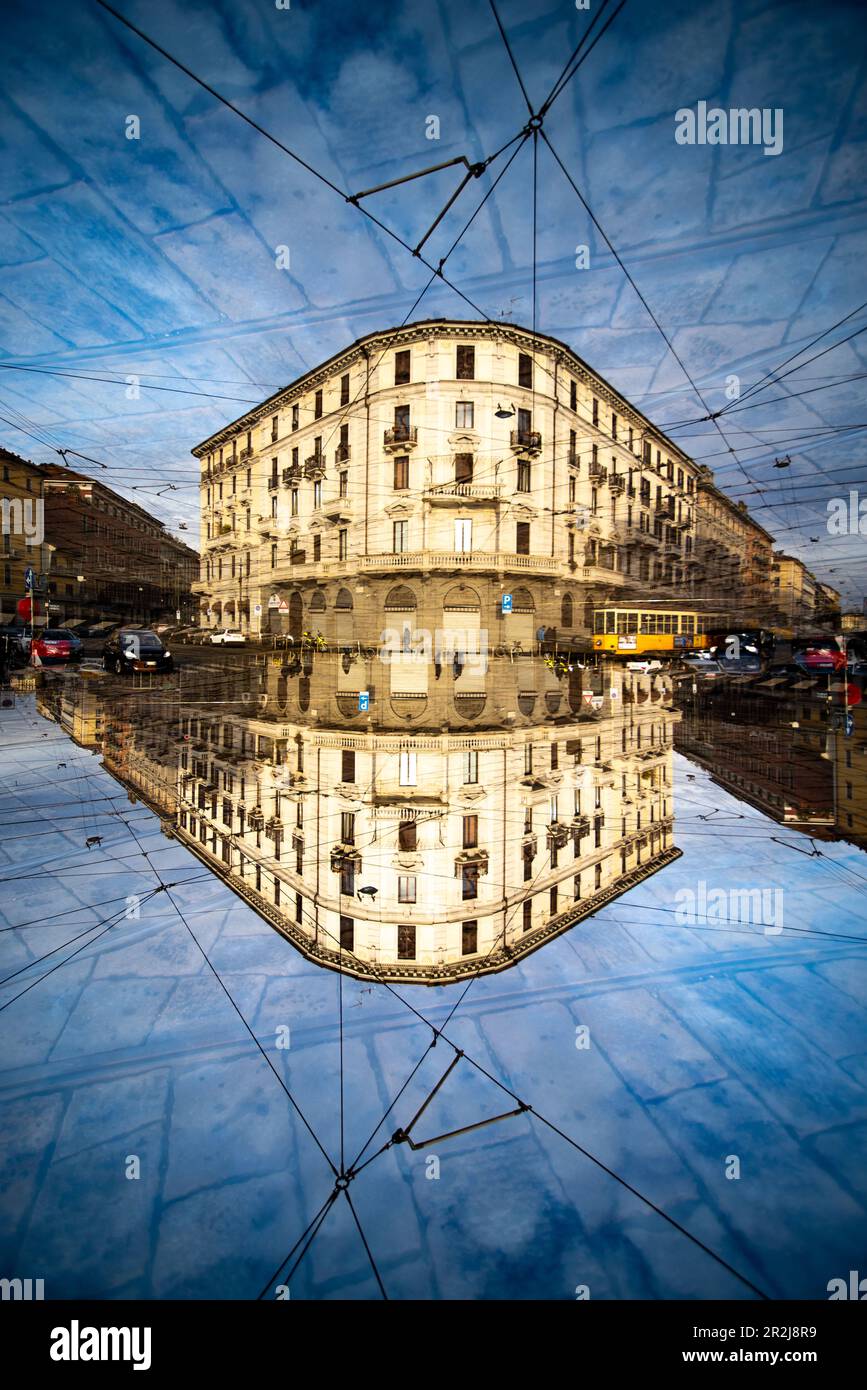 Milano porta genova hi-res stock photography and images - Alamy