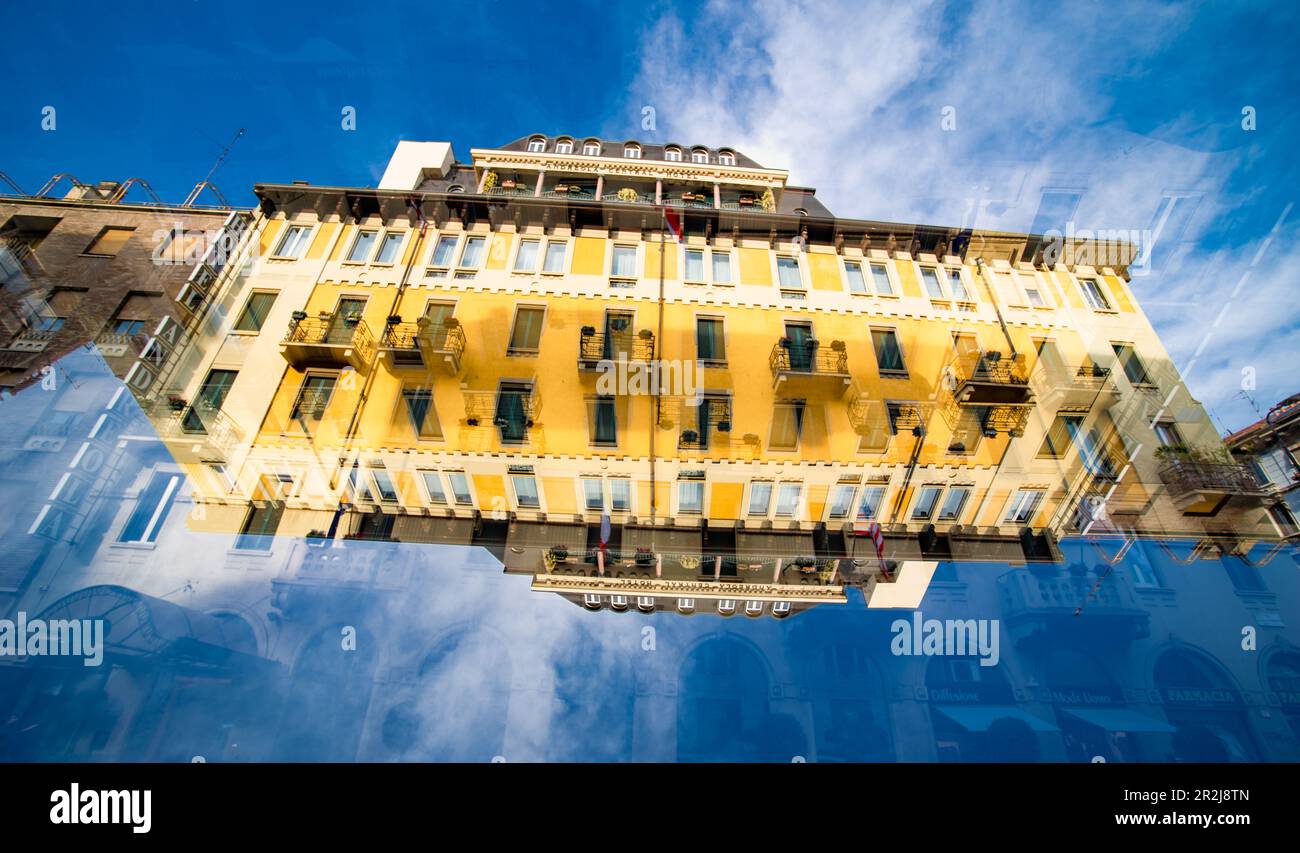 Double exposure residential buildings hi-res stock photography and ...