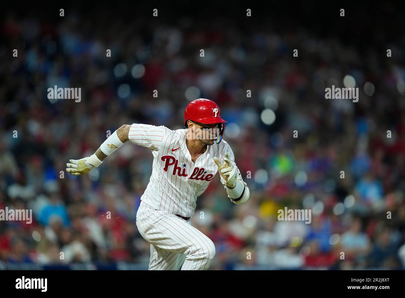 Philadelphia Phillies' Nick Castellanos during the fourth inning of a ...