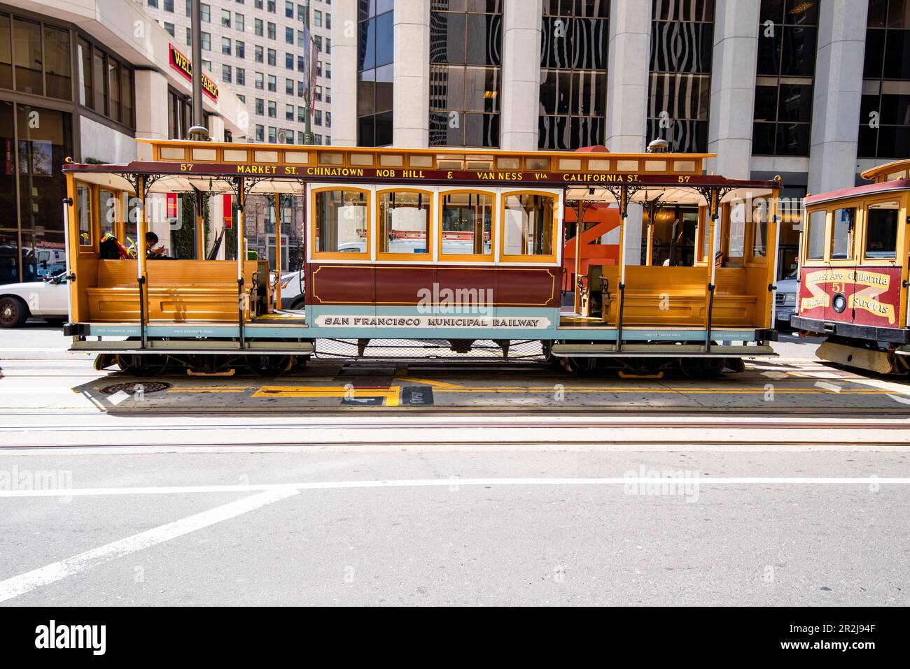 Iconic San Francisco municipal Railway Tram Stock Photo - Alamy