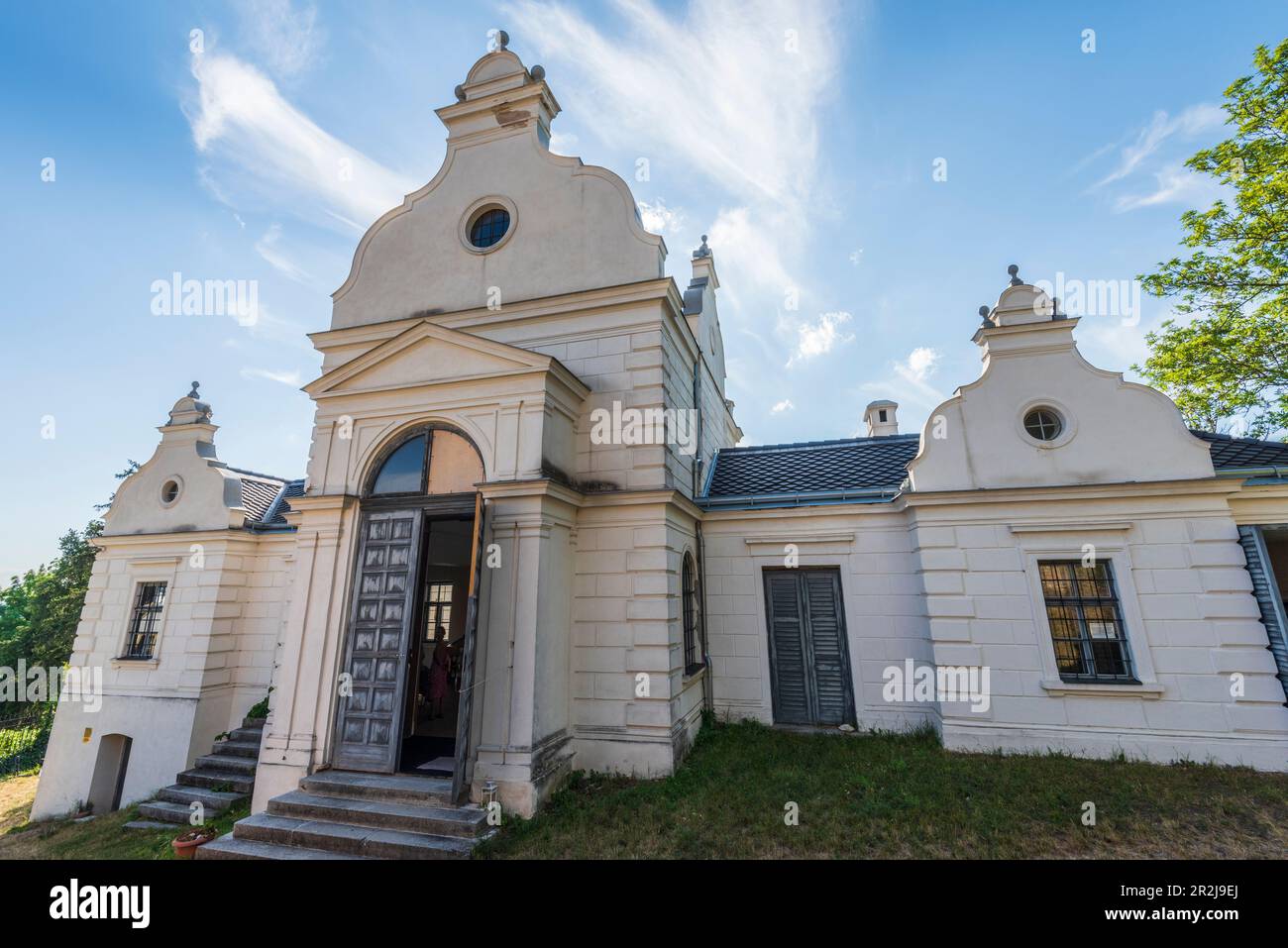 Funeral Hall at the Jewish Cemetery in Mikulov, South Moravia, Czech ...