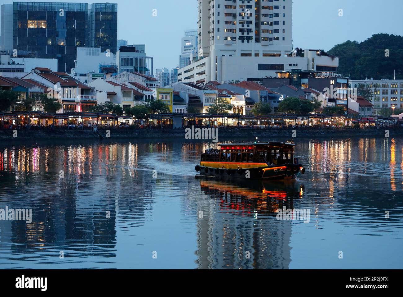 Marina Bay at night, Singapore, Southeast Asia, Asia Stock Photo - Alamy