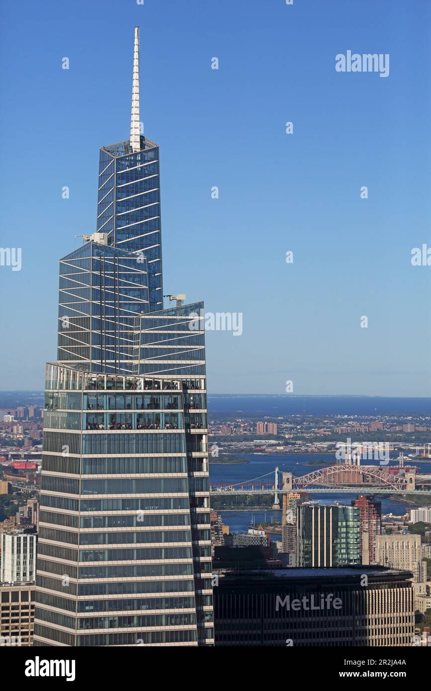 View from the Empire State Building towards One Vanderbilt Tower, 51st ... View from the Empire State Building towards One Vanderbilt Tower, 51st ...