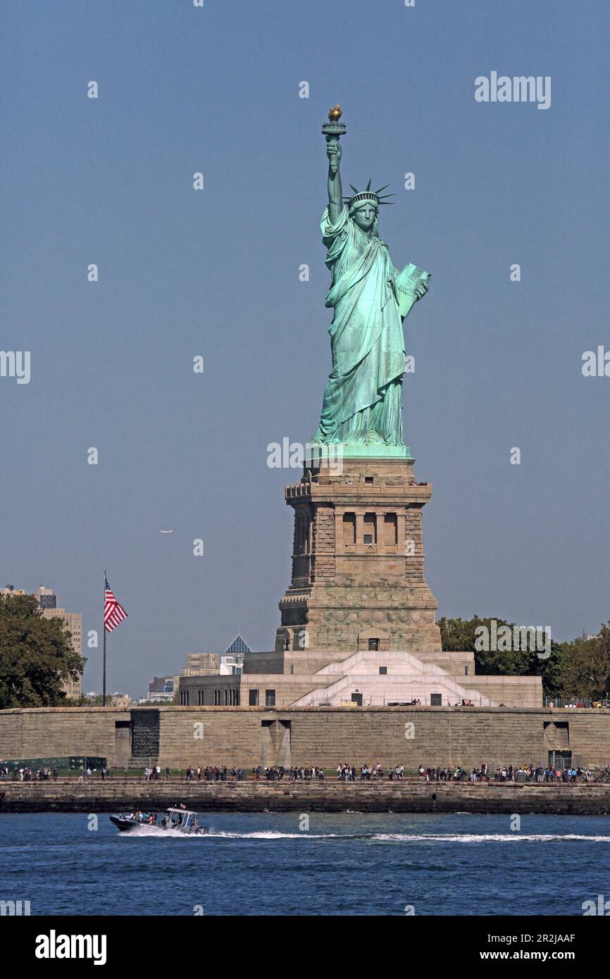 Statue Of Liberty From Staten Island Ferry