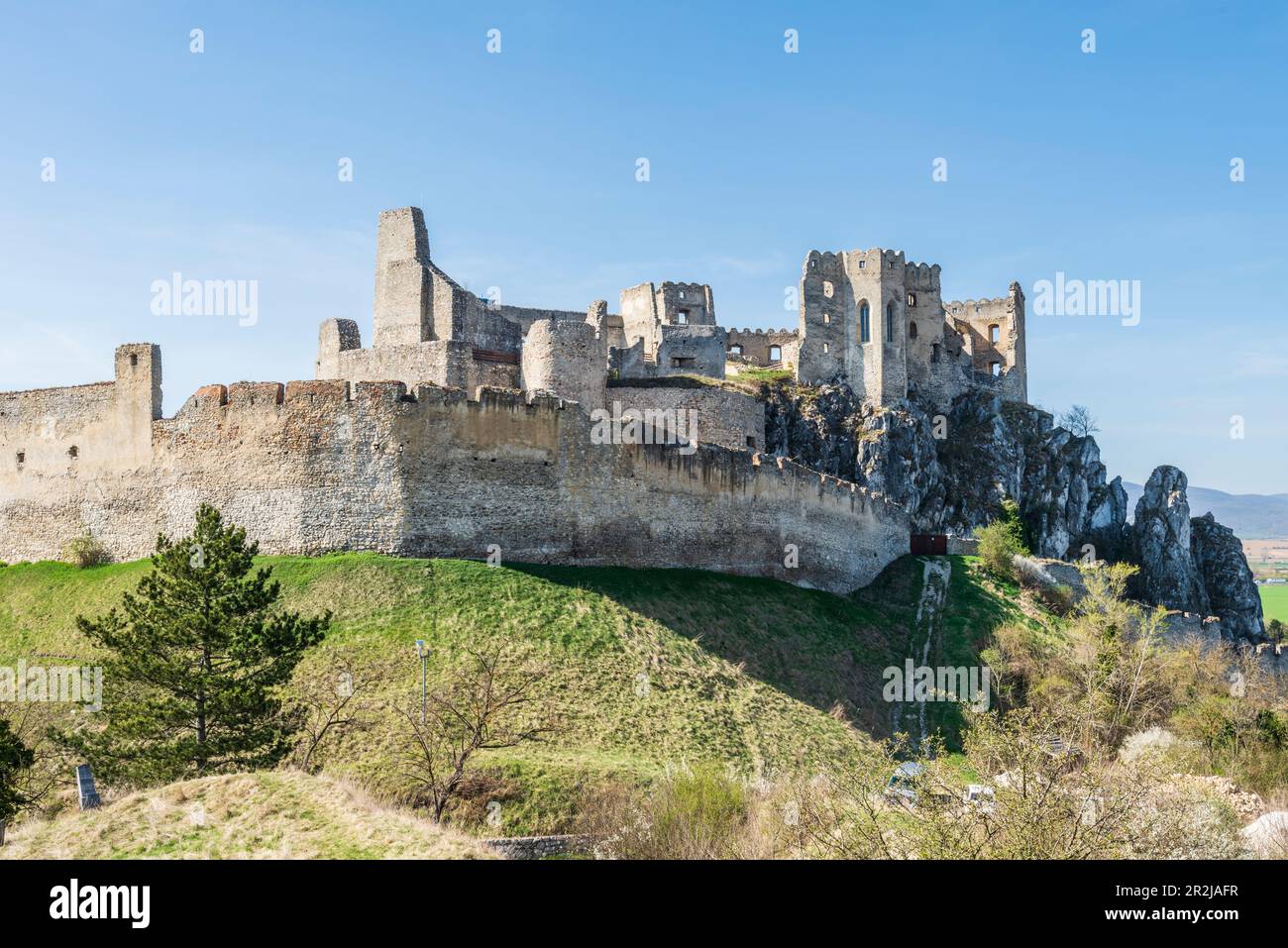 Beckov castle ruins in hi-res stock photography and images - Alamy