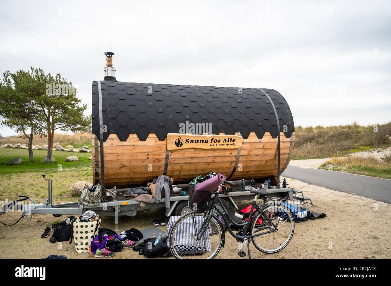 Barrel sauna hi-res stock photography and images - Alamy