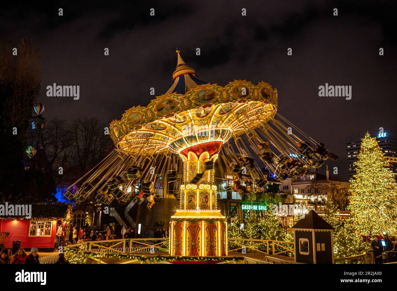 Copenhagen tivoli gardens carousel hi-res stock photography and images ...