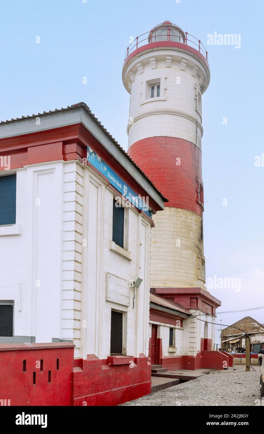 Jamestown Lighthouse in Jamestown in Accra in the Greater Accra Region ...