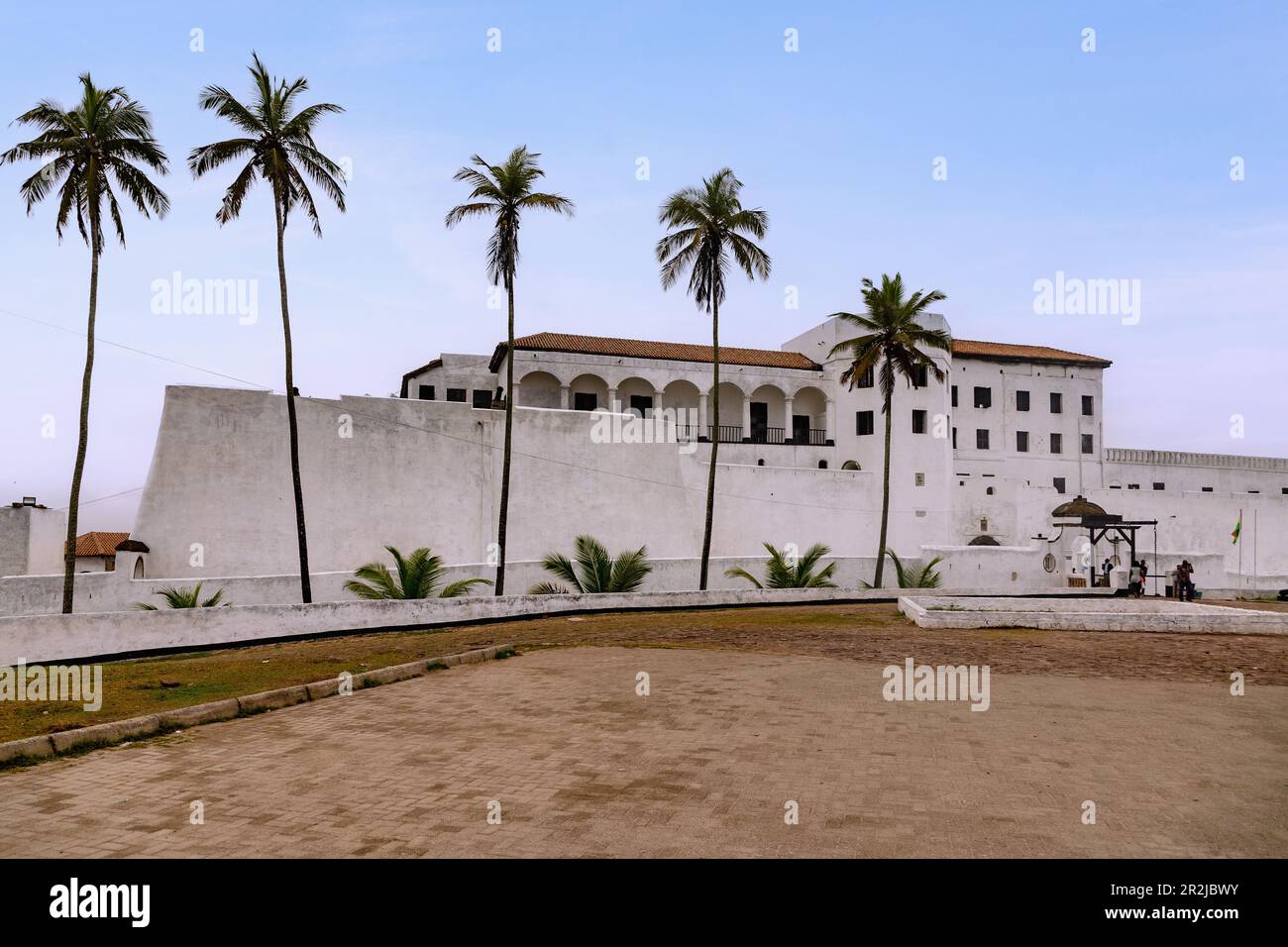 Elmina Castle in Elmina on the Gold Coast in the Central Region of ...