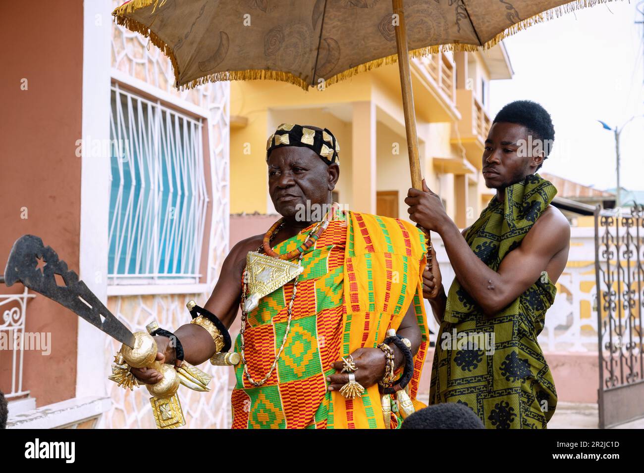 Audience with Ashanti Chief Nana Okyere Ntwi II, Chief of Asante ...