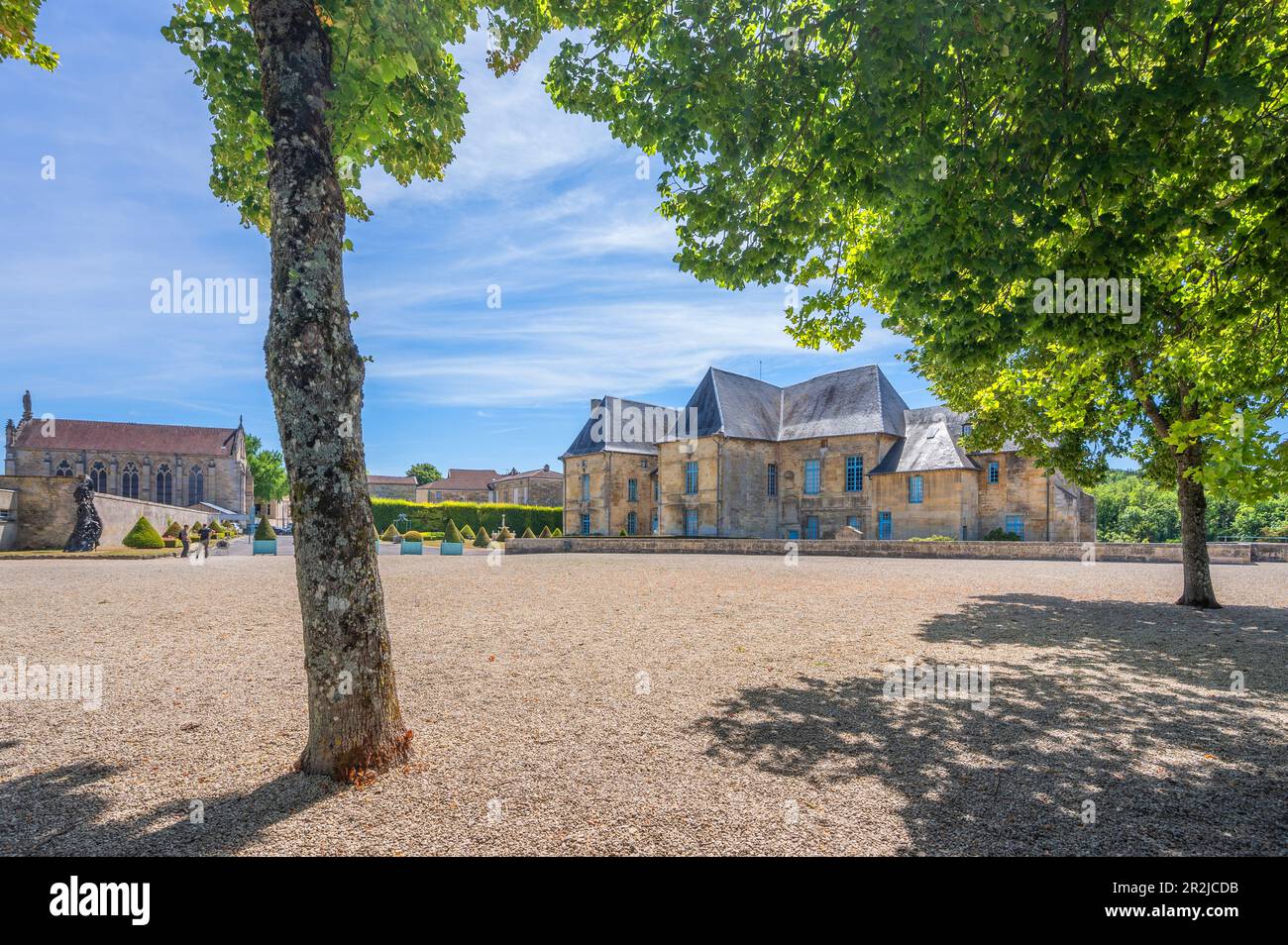 Castle of the Dukes of Bar, now the Musée barrois in Bar-le-Duc, Meuse ...
